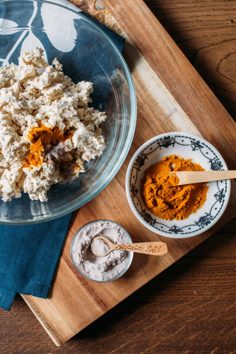 Vegan Hard-Boiled Egg Crumble Recipe | VEEG