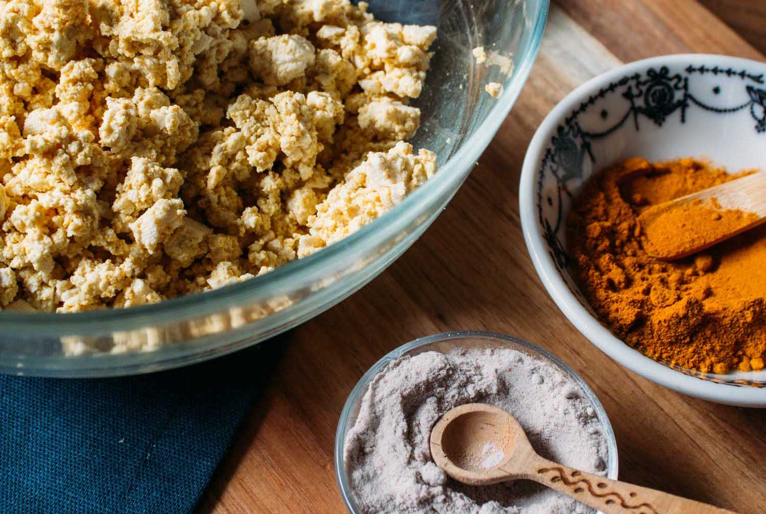 Vegan Hard-Boiled Egg Crumble Recipe | VEEG