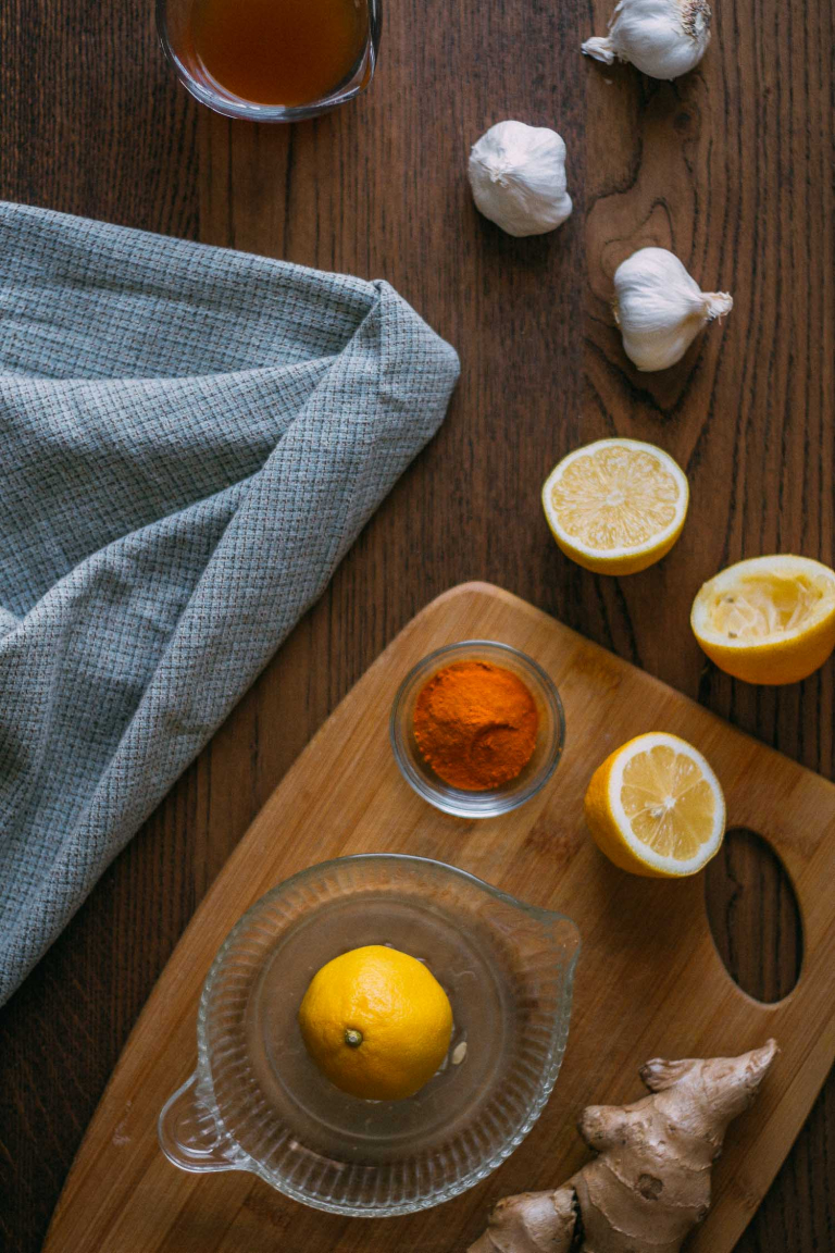 Creamy Oil-Free Lemon Ginger Dressing Recipe | VEEG