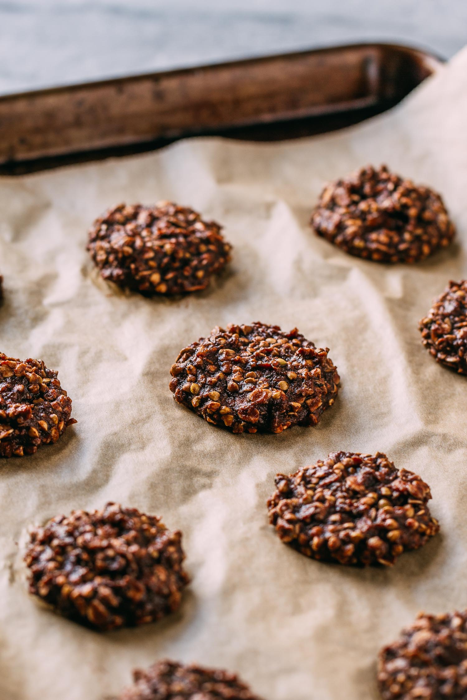 Plant-Based Chocolate Crunch Cookies (Gluten-Free) Recipe | VEEG
