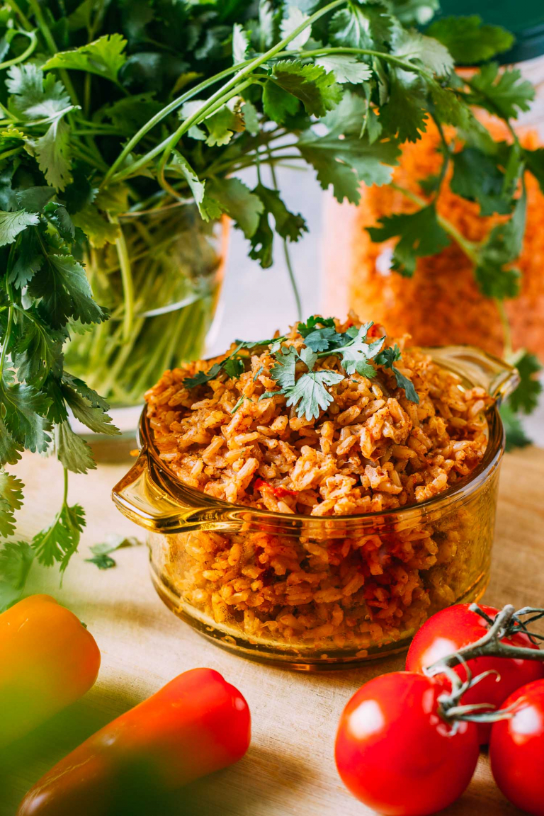 1-Pot Enchilada Lentil Rice Recipe | VEEG