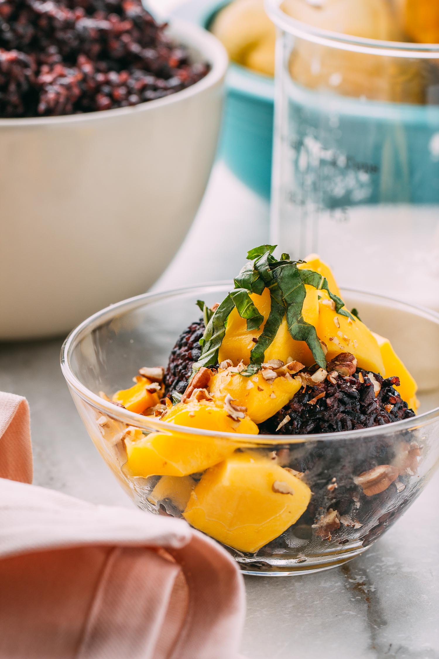 Mango Basil Rice Breakfast or Dessert Recipe | VEEG